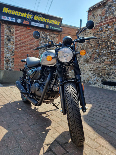 Royal Enfield H,N,T,R 350cc (Dapper Ash) | Moonraker Motorcycle