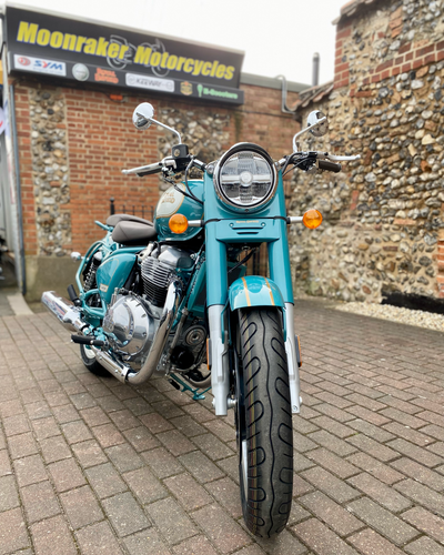 Royal Enfield Classic 650 Teal | Moonraker Motorcycle
