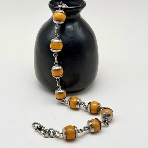 Buy Amber Bead Necklace | Lali Jewellery