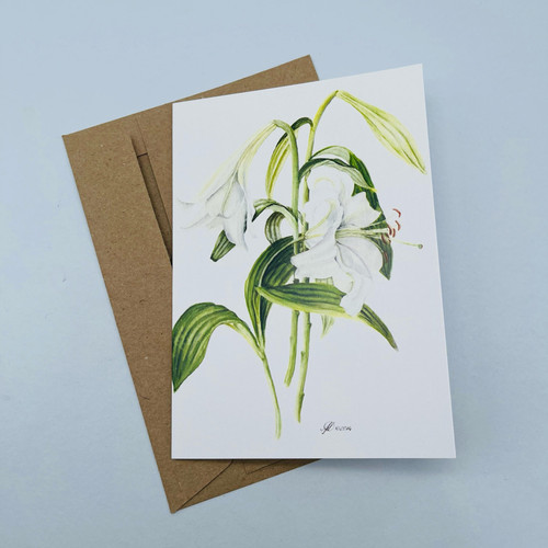 Buy St. Joseph’s Lily Card | Lali Jewellery