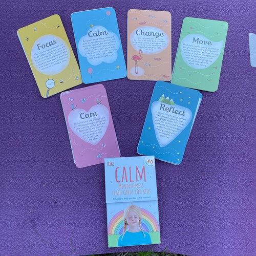 Calm - Mindfulness Flash Cards for Kids | Well Oil Bee