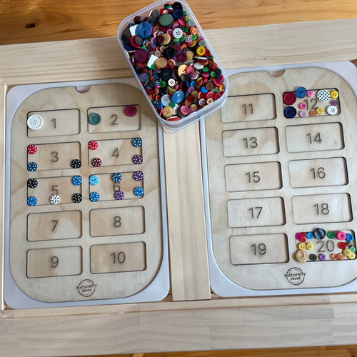 Flisat 1-20 Counting Lids | Well Oil Bee