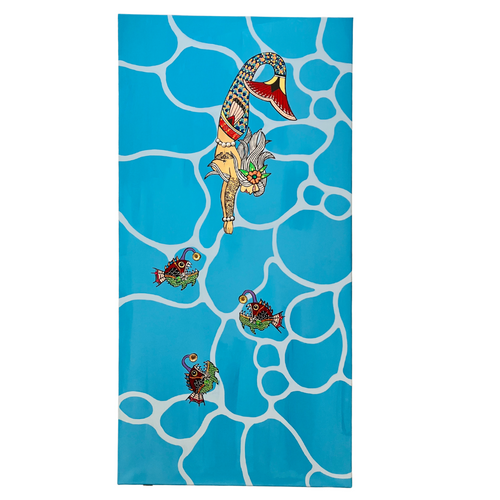 Traditional Tattooed Mermaid | Callan Studio