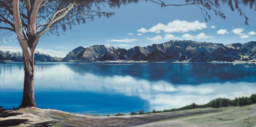 "Lake Hawea" Limited Edition Giclee Print | Jayne Tui Art