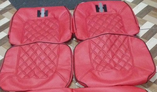 Scout 80 red fronts upholstery | Customcutcovers