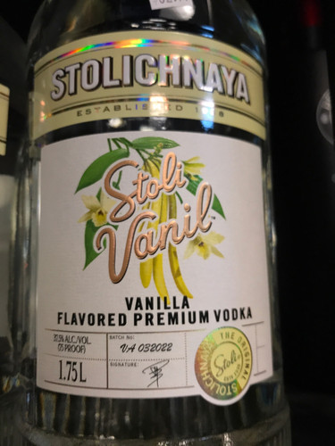Stolichnaya vodka vanilla 1.75Li | Liquor