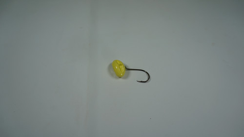 Lemon Peel Yellow Stewie with 4/0 Octopus Hook | TBFC