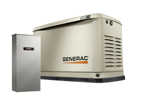 7210 Generac 24kW Generator and 200 amp Transfer Switch | PowerSmith