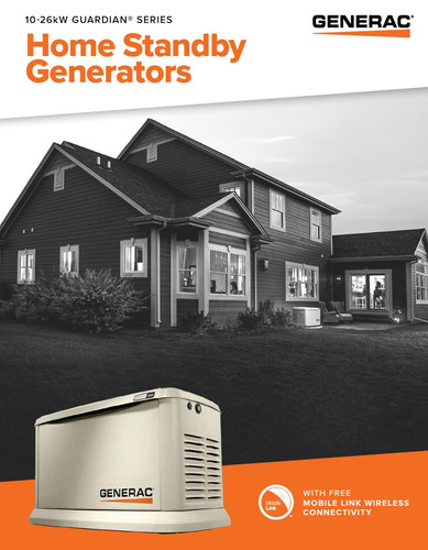 7223 Generac 14kW Generator with 100 amp Transfer Switch | PowerSmith