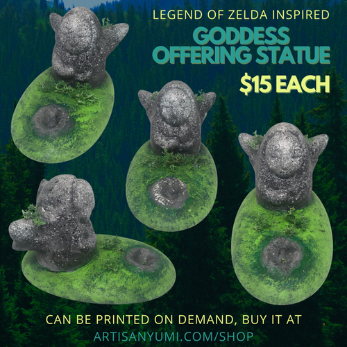 LOZ Goddess Offering Statue | ArtisanYumi