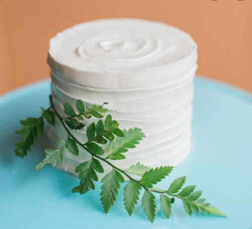 Classic Buttercream Ridges Cake | YummyCakes