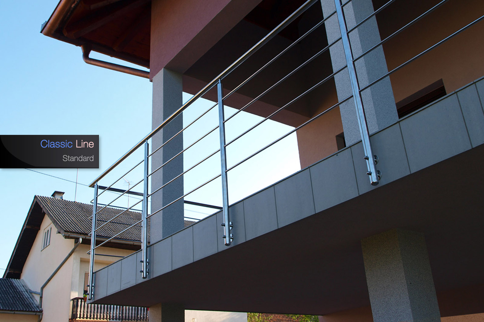 Inox ograda - Classic Line