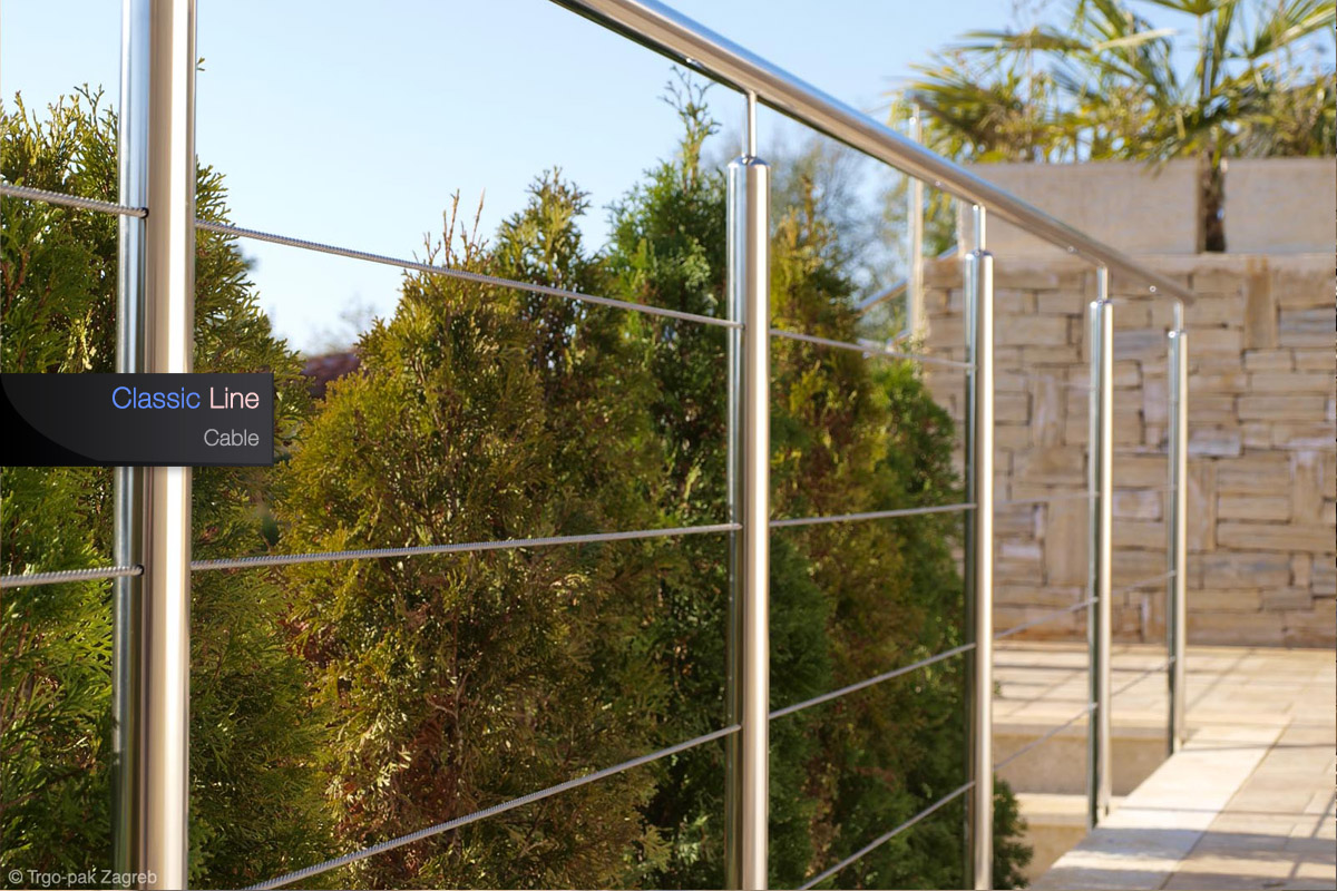 Inox ograda - Classic Line