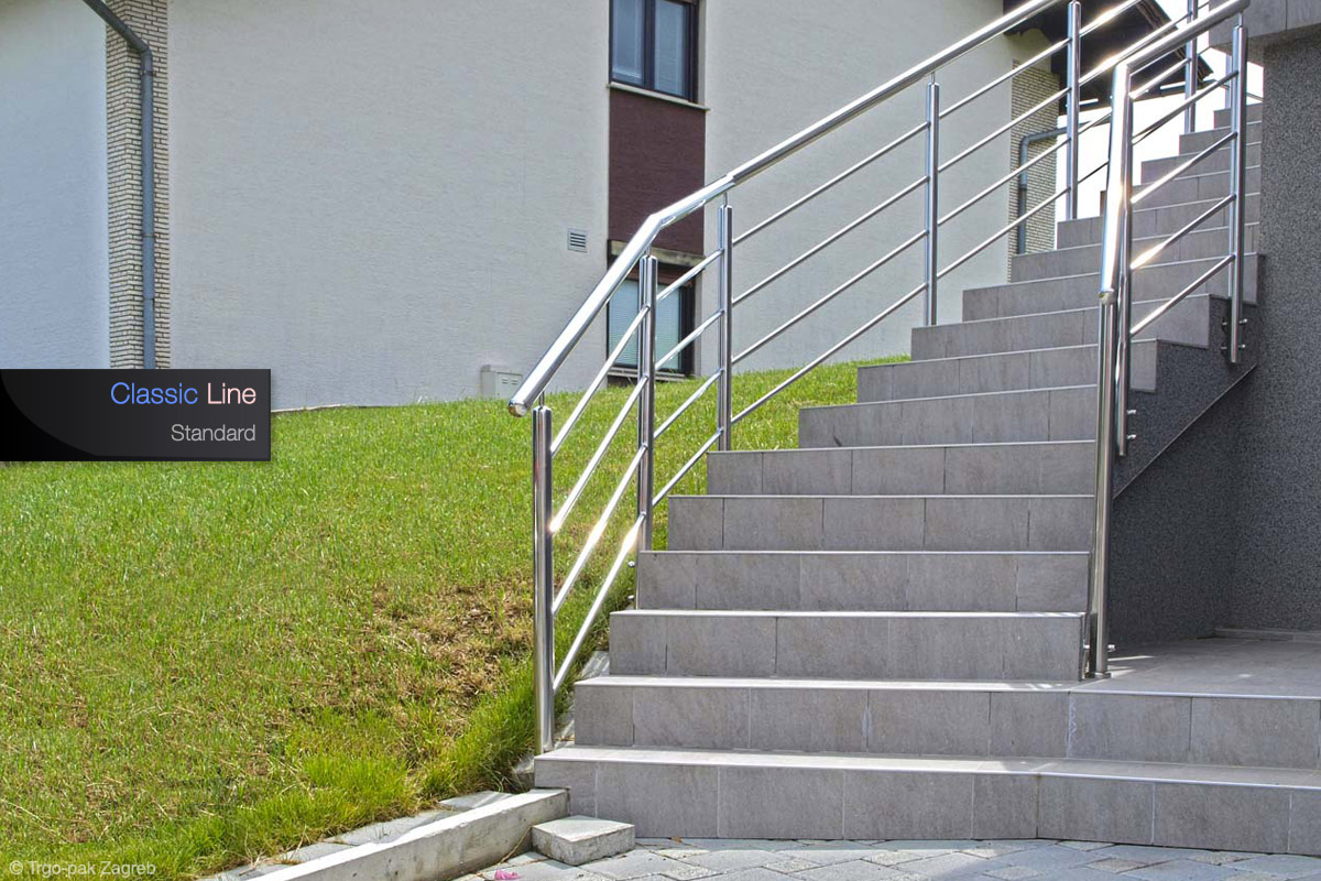 Inox ograda - Classic Line