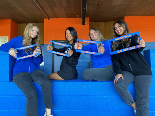 Go Spuds License Plate Frame | ridgefieldboosters