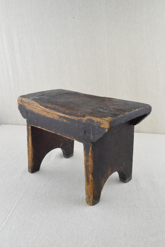 Antique Scottish Creepie Stool | Second Abode