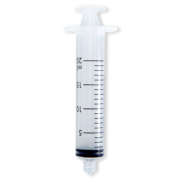 Polypropylene syringes
