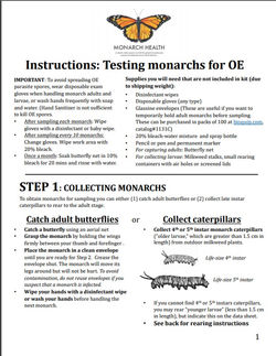 Testing for OE | monarchhealth