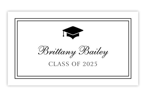 2025 Graduation Name Cards | Graduation Invitations by Paper Ink Love
