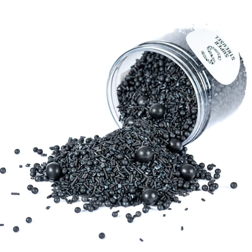 Schwarze Super Streusel - 90g | Huckleberry Pastry