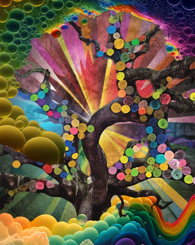 The Tree of Happiness | fairysurreal