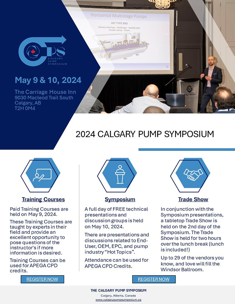 Keynote Speakers and Industry Insights: Your Guide to the 2024 Calgary Pump Symposium