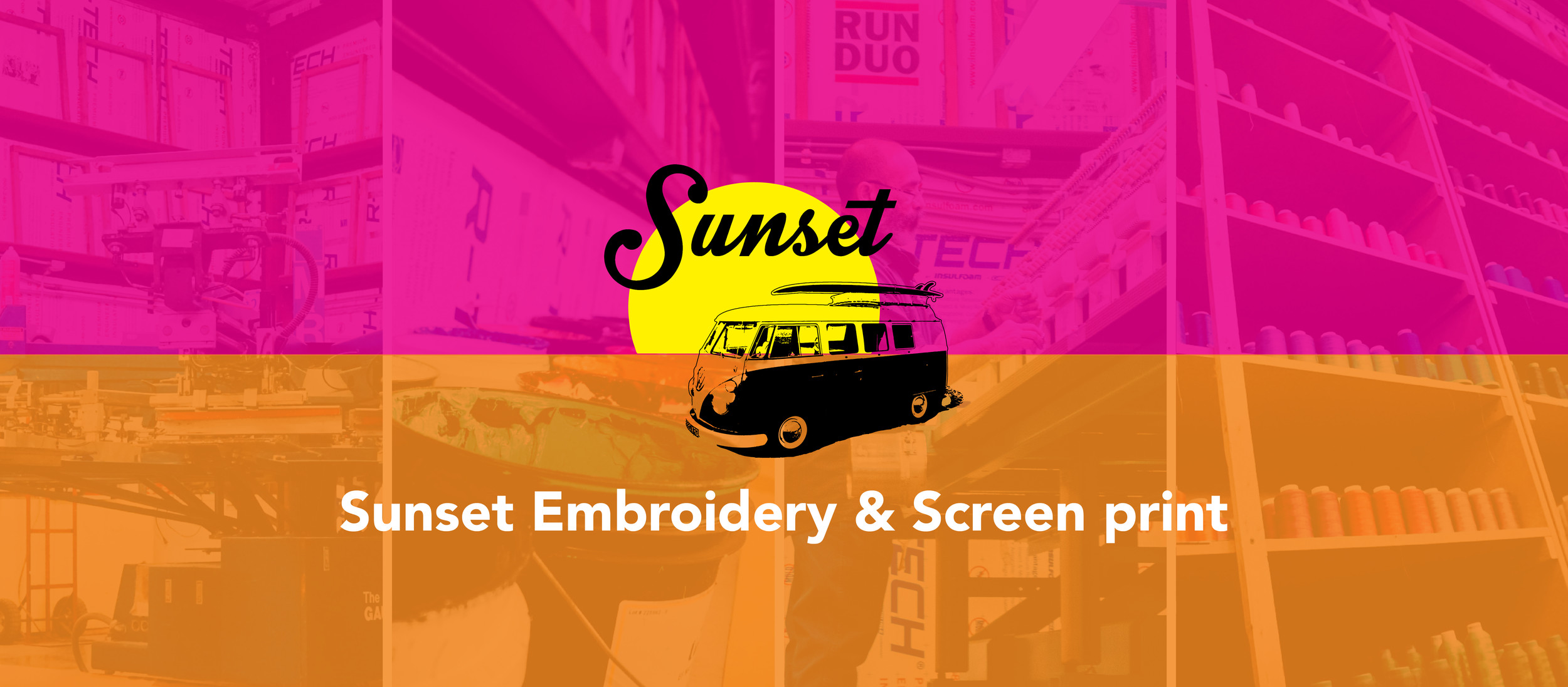 Sunset Screen Print