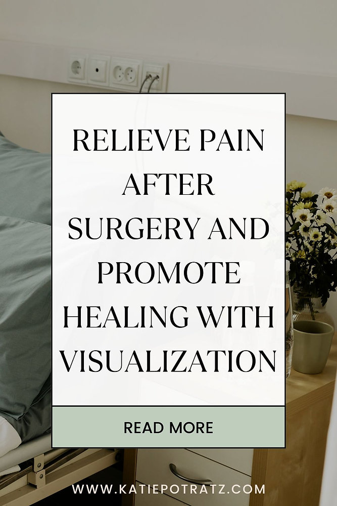 Pain Relief and Accelerated Healing After Surgery with Hypnosis and ...