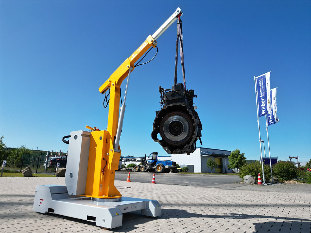 Lifting efficiency: the Just Lift JL250 crane revolutionizes the ...