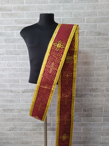 Deacon's / Protodeacon's orarion - Orthodox orarion - Double single ...