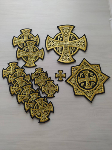 NIKA crosses - Set of crosses - Vestments crosses set - Crosses set ...