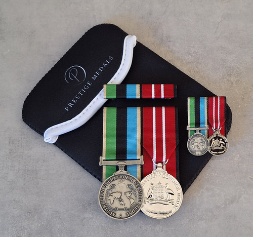 AOSM Greater Middle East and Australian Defence Medal SET | Prestige Medals