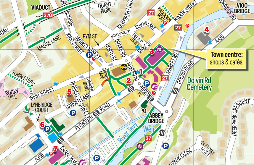FourPoint Mapping | town walking map