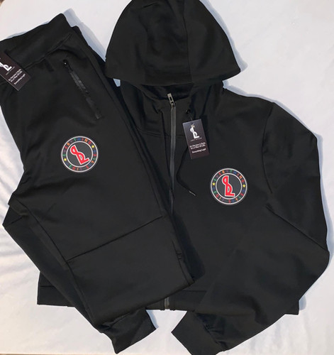 Everything Legit Tech Sweat Suit - Black | legitstyles