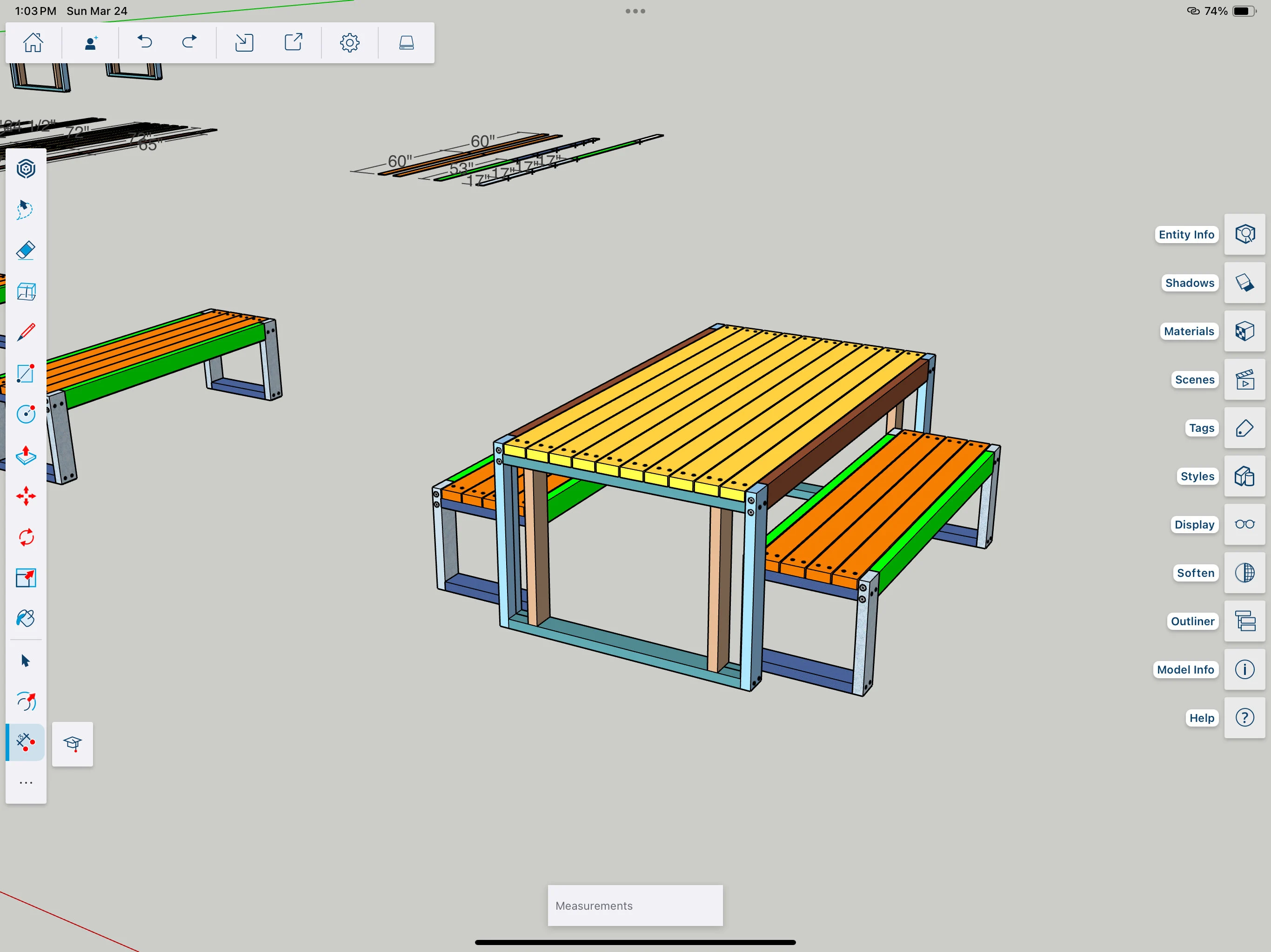 Modern 2x4 Table and Bench DIY Plans | Uncle Jhonn