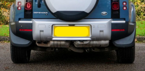 LOW PROFILE MUD FLAPS - FITS 2020+ DEFENDER 90/110 | Black Fox