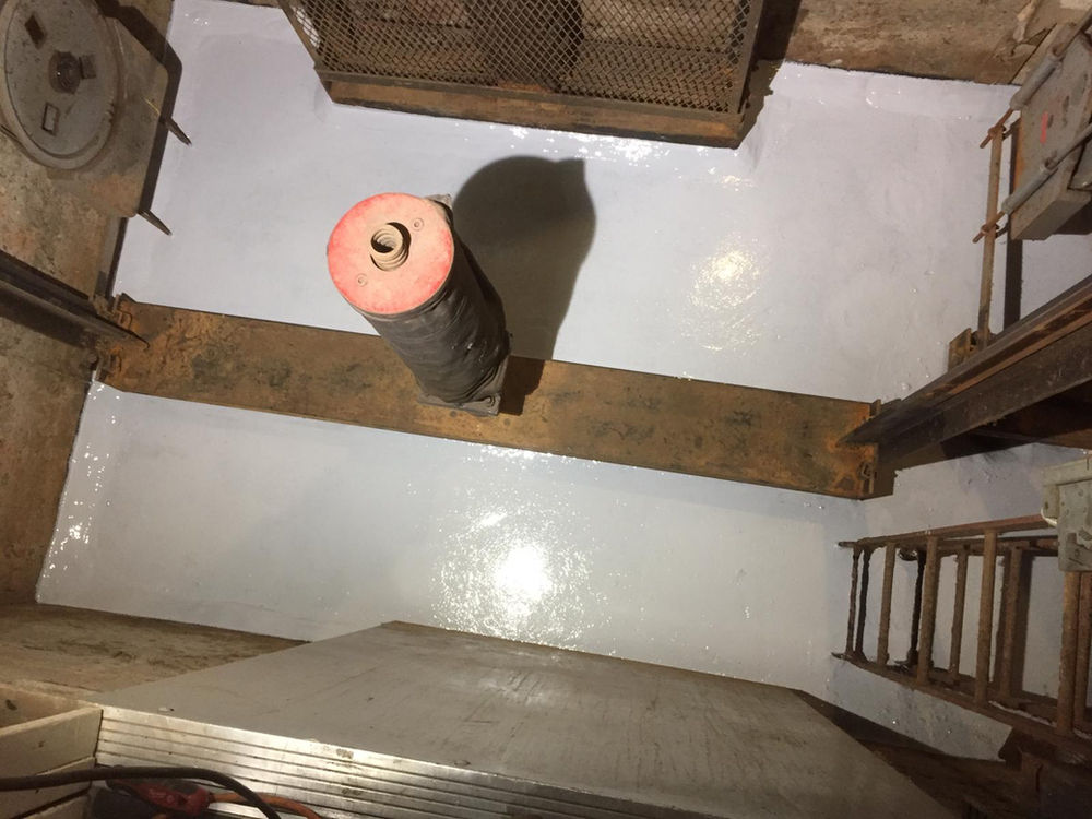 Elevator Pit Waterproofing