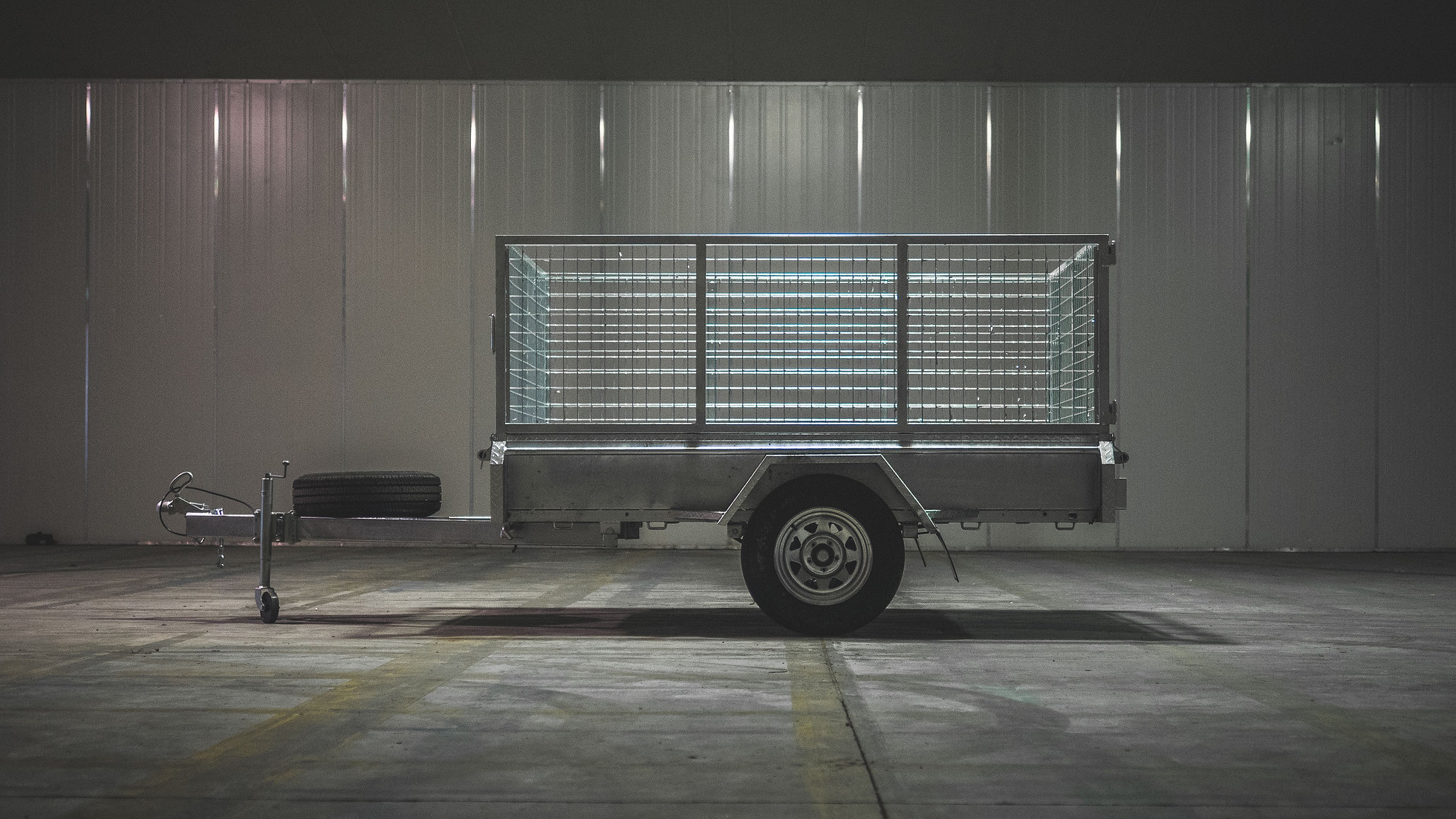 8x5 Heavy Duty Caged Tuff Trailer 1.5 Tonne GVM | tufftrailers