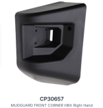 MUDGUARD FRONT CORNER HBX RH | Ifor Williams Trailers NZ Elders