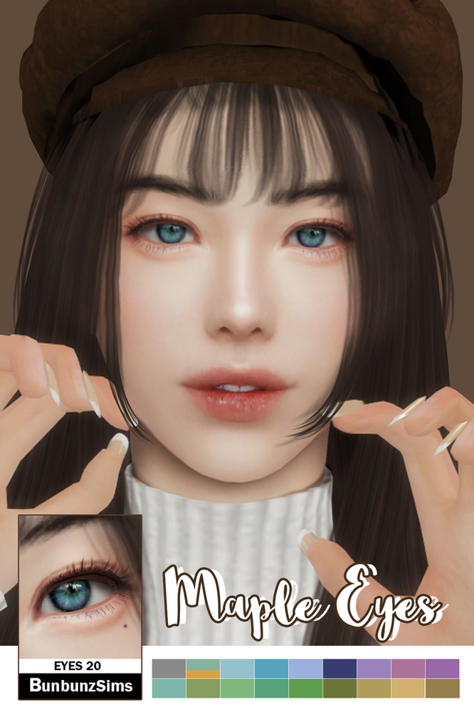 Maple eyes 18 colors