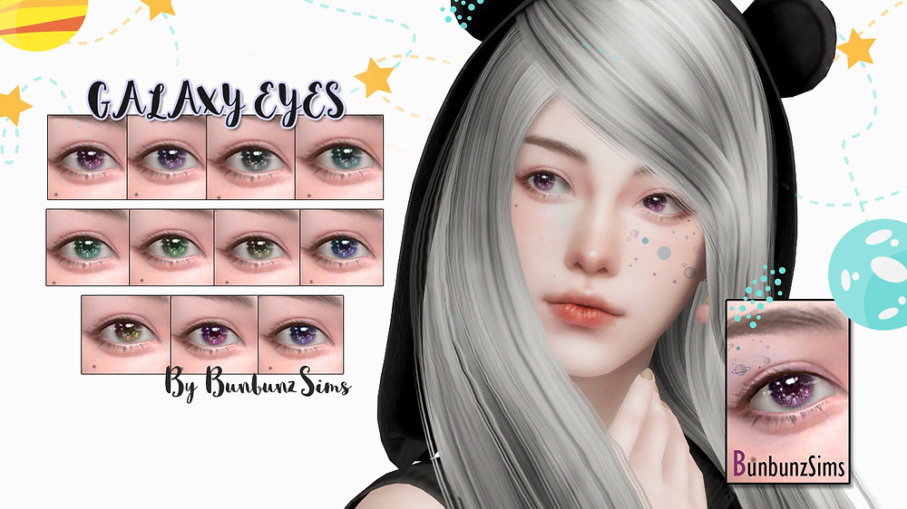 Galaxy eyes - [Contact lens] 11 colors (｡♥‿♥｡)