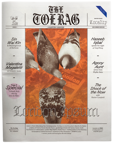 The Toe Rag - Issue 1 - Locality | Sherbet Green