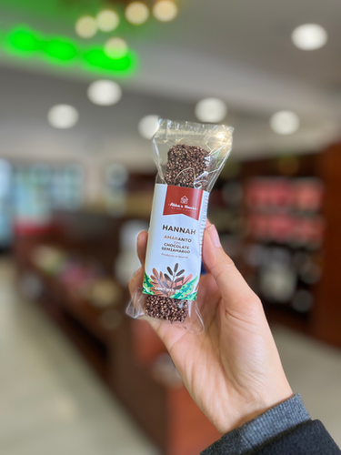 Barrita Hannah choco semi amargo | Abbashouse Abbas House