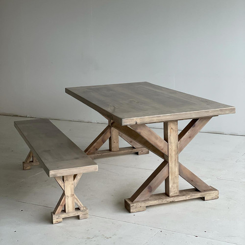 Vienna Tresle Table | Wood. By Jay