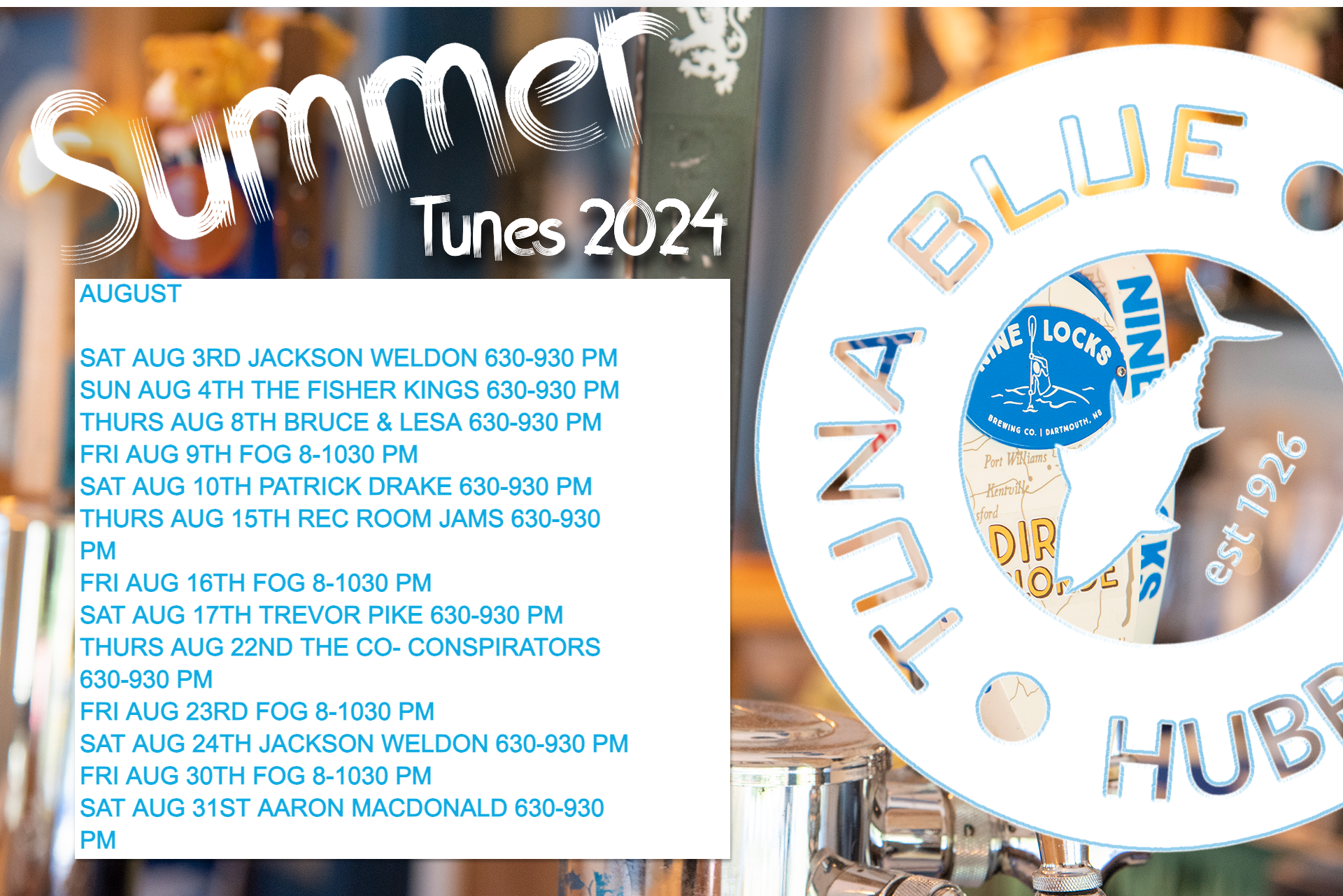 The Tuna Blue | Inn & Restaurant | Hubbards