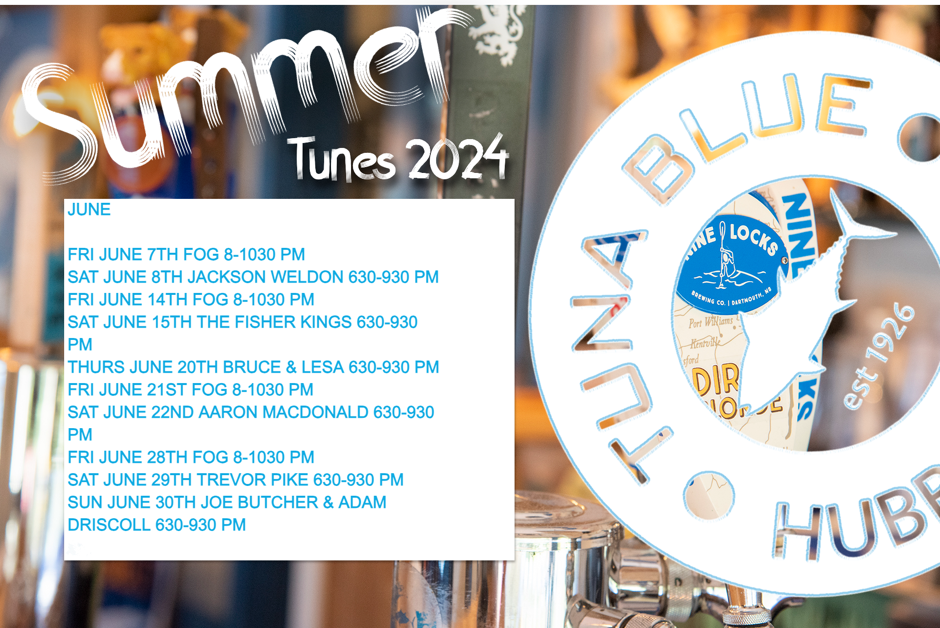 The Tuna Blue | Inn & Restaurant | Hubbards