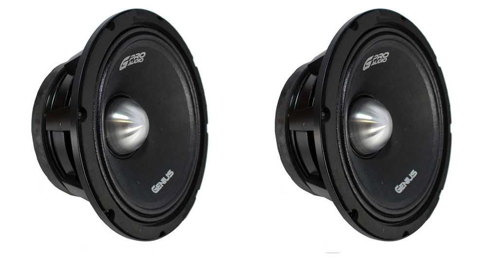 Medios Rangos para Open Show Genius Audio en 8, 10 y 12 pulgadas.