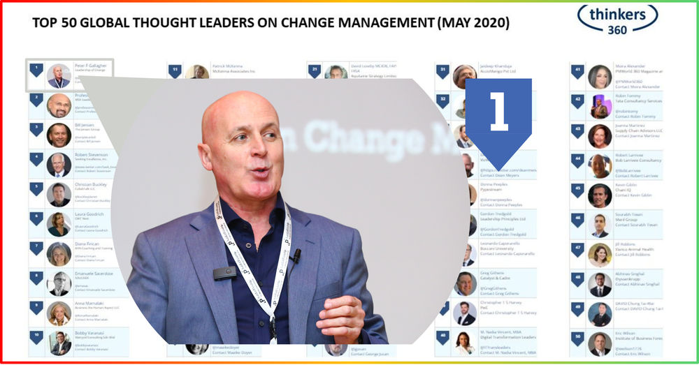 Top 50 Global Thought Leaders and Influencers on Change Management (May ...
