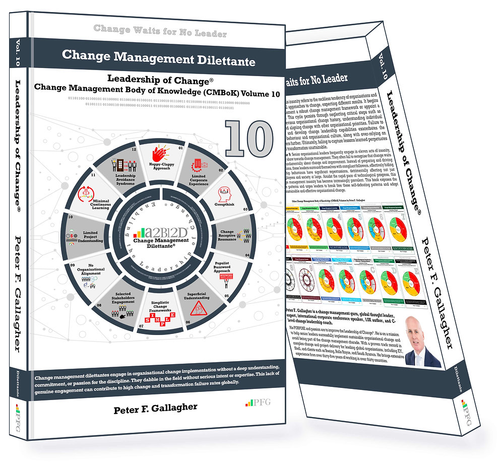 Coming 2025 - Change Management Dilettante© - Leadership of Change ...