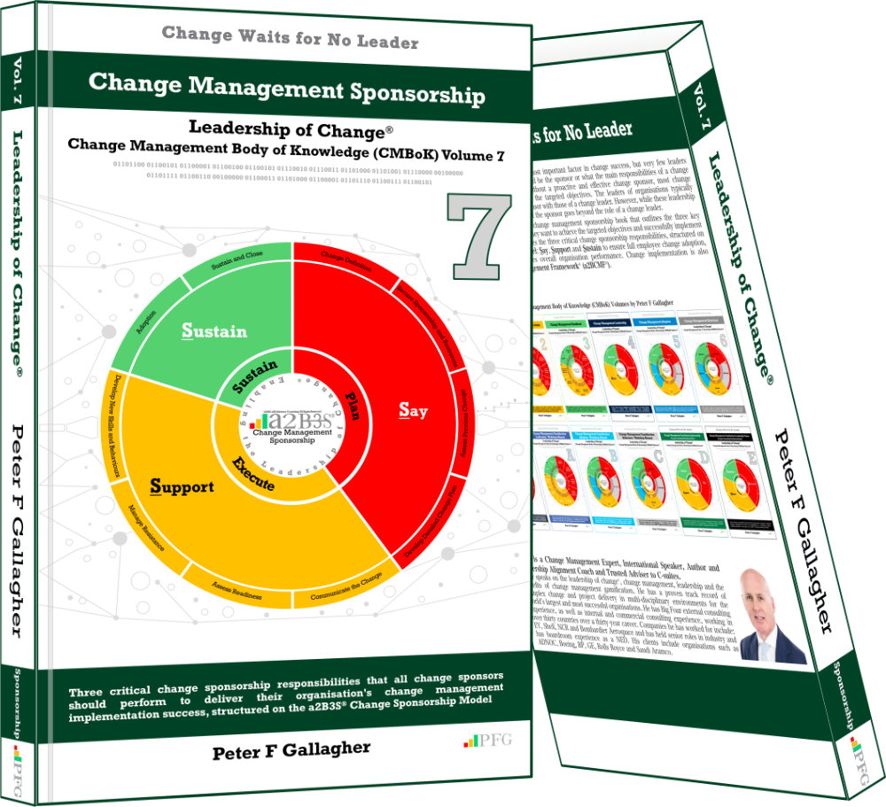 Change Management Sponsorship - Responsibility Two: Support